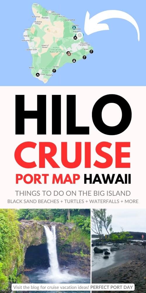 Hilo cruise port map + where do cruise ships dock in Hilo? Big Island ...